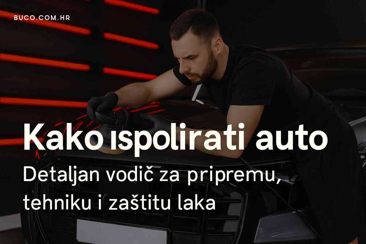 Kako ispolirati auto: detaljan vodič za pripremu, tehniku i zaštitu ...